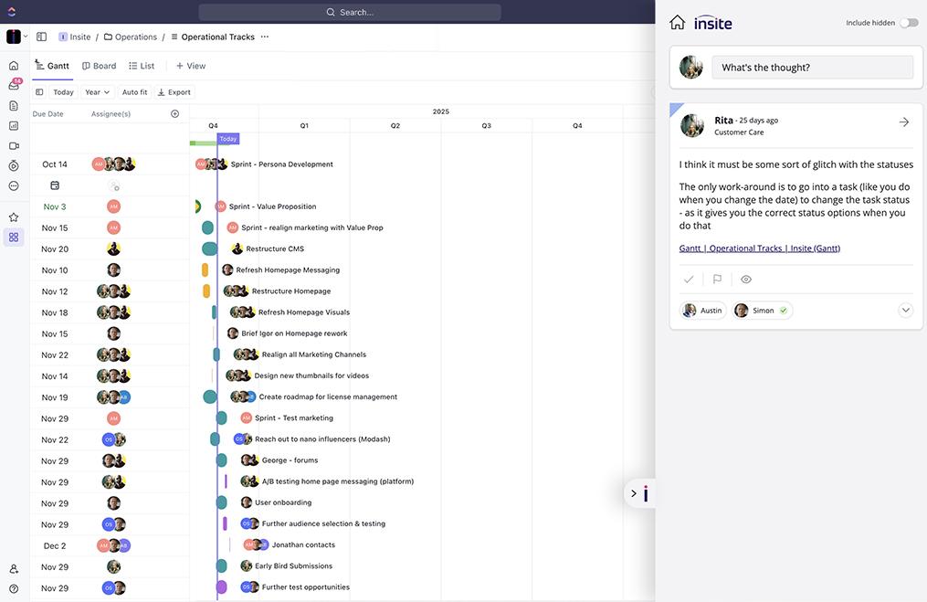 Using insite | Insite